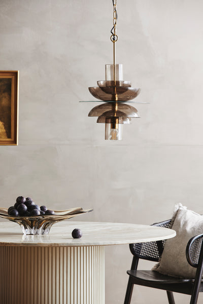 ERIE IVORY round dining table, marble top, Ø 140 – Valhalla Living ...