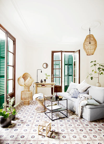 HANGDOME LAMP SHADE | RATTAN | 60 CM – Valhalla Living Veebipood